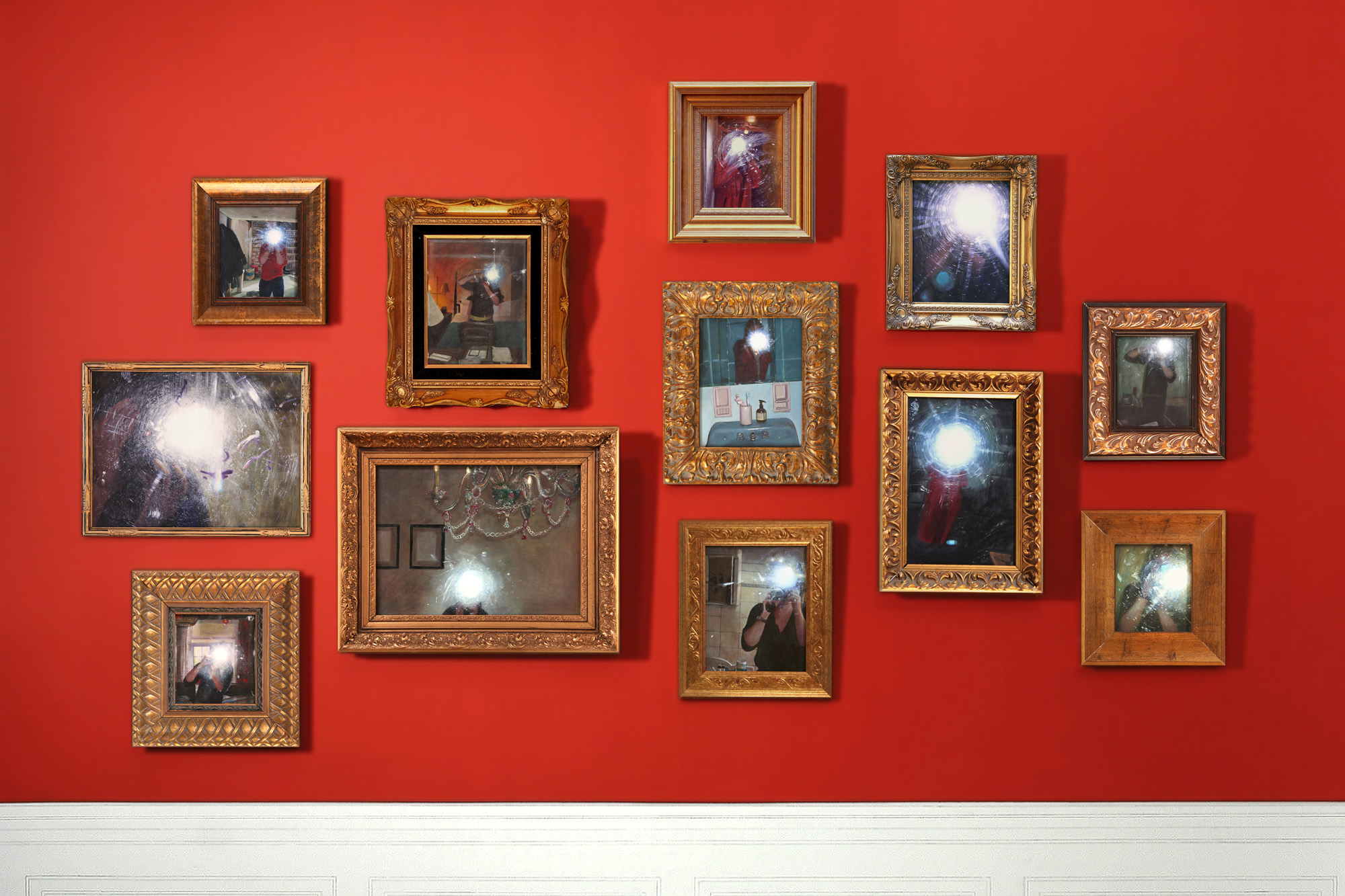 INVISIBLE SELF-PORTRAITS (framed) (2007) - Ellen Harvey